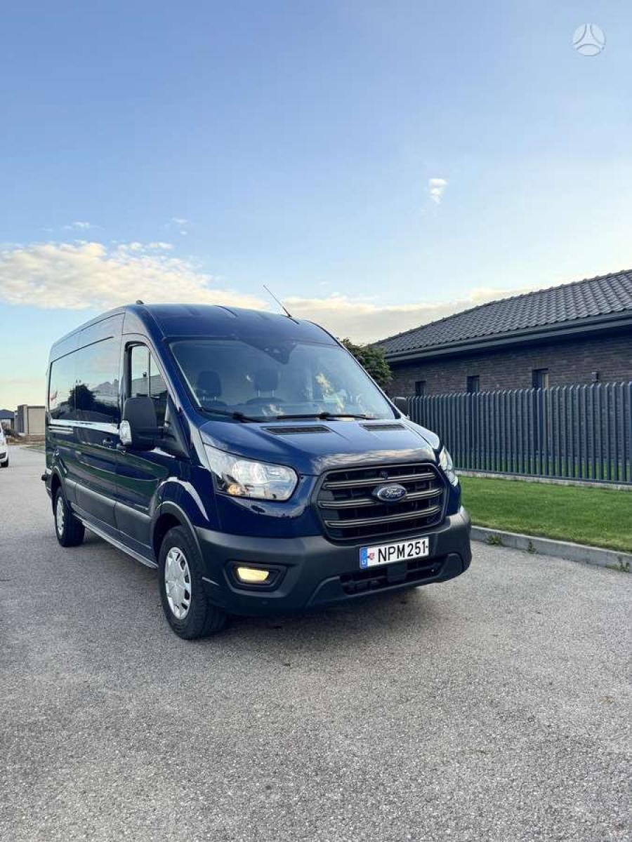 Blue Ford Transit 2023 in Kaunas, with an engine capacity of 2.00 L and mileage of 233 thousand km for 16000 €, photo 1 on AUTOMOTO.COM.LV