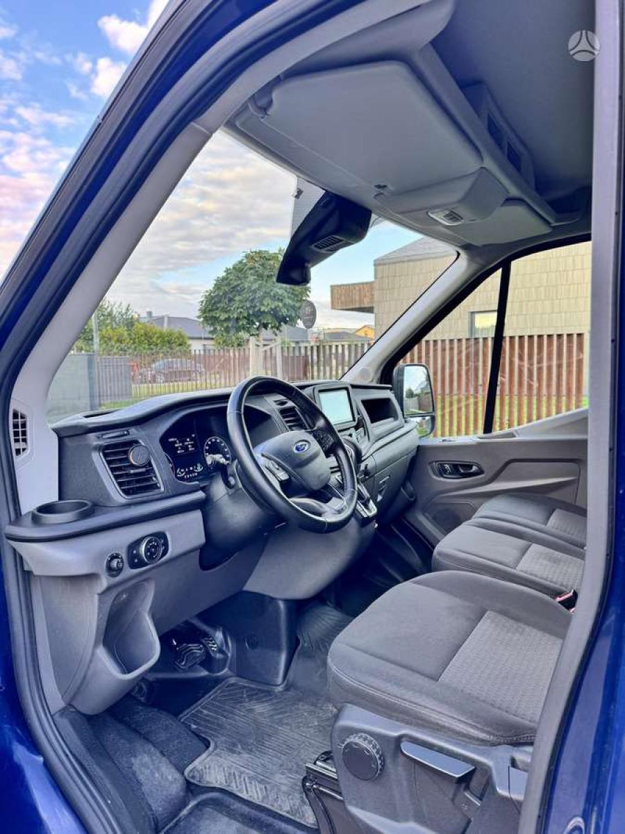 Blue Ford Transit 2023 in Kaunas, with an engine capacity of 2.00 L and mileage of 233 thousand km for 16000 €, photo 6 on AUTOMOTO.COM.LV