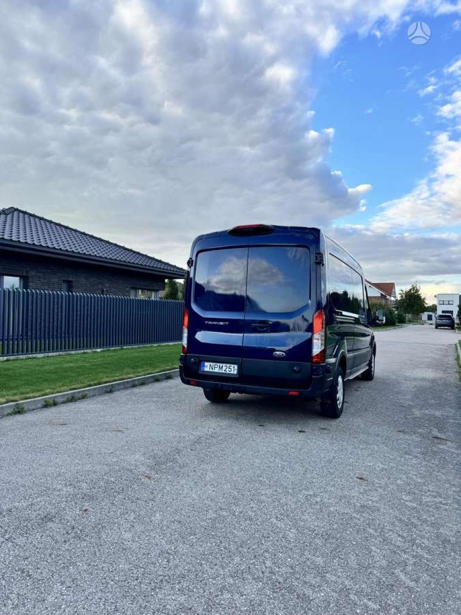 Blue Ford Transit 2023 in Kaunas, with an engine capacity of 2.00 L and mileage of 233 thousand km for 16000 €, photo 8 on AUTOMOTO.COM.LV