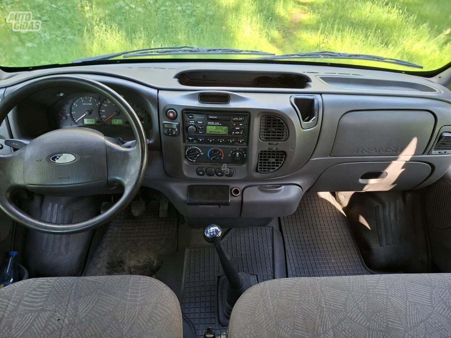 Blue Ford Transit 2003 in Vilnius, with an engine capacity of 2.00 L and mileage of 60 thousand km for 1990 €, photo 11 on AUTOMOTO.COM.LV
