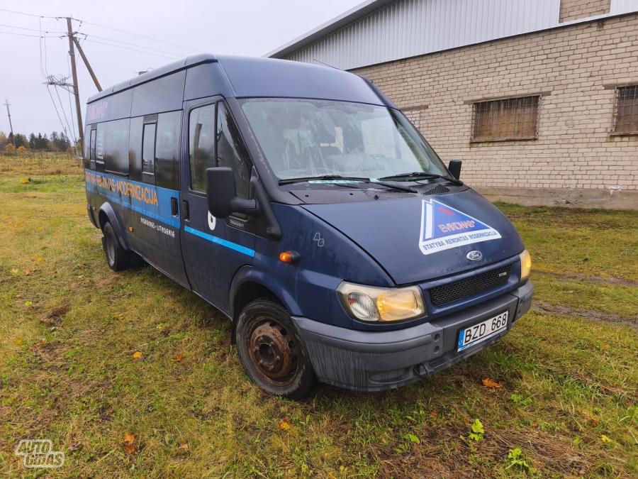 Blue Ford Transit 2006 in Ignalina, with an engine capacity of 2.40 L and mileage of 267 thousand km for 1100 €, photo 1 on AUTOMOTO.COM.LV