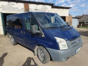 Blue Ford Transit 2007 in Vilnius, with an engine capacity of 2.20 L and mileage of 331 thousand km for 3500 €, photo  on AUTOMOTO.COM.LV