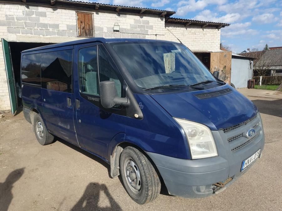 Blue Ford Transit 2007 in Vilnius, with an engine capacity of 2.20 L and mileage of 331 thousand km for 3500 €, photo 1 on AUTOMOTO.COM.LV