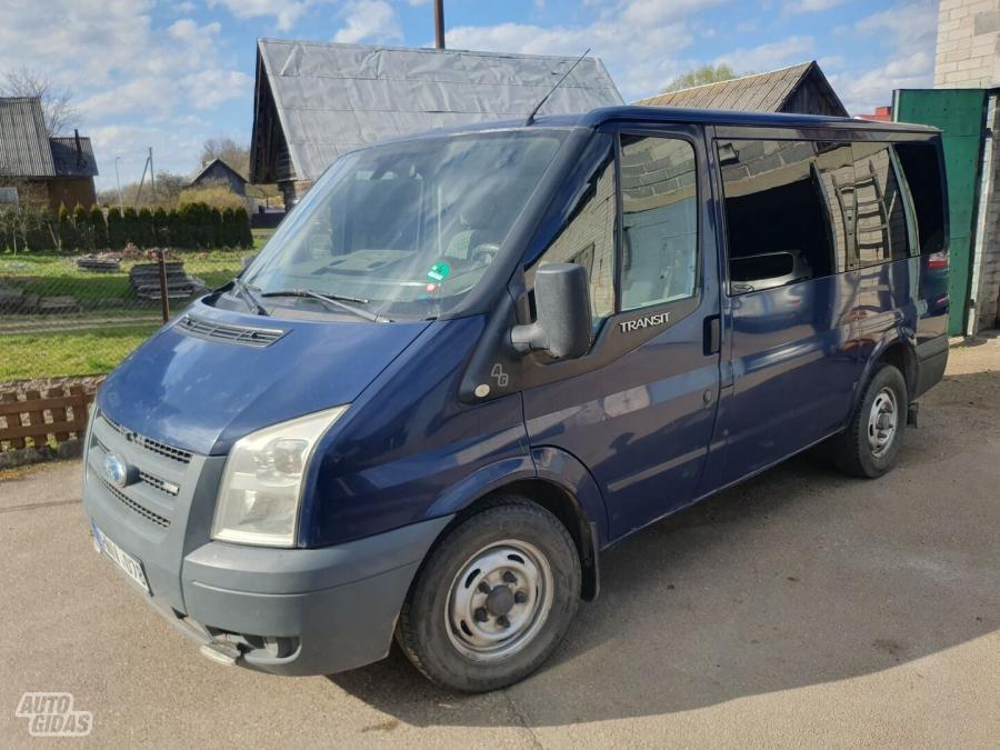 Blue Ford Transit 2007 in Vilnius, with an engine capacity of 2.20 L and mileage of 331 thousand km for 3500 €, photo 4 on AUTOMOTO.COM.LV