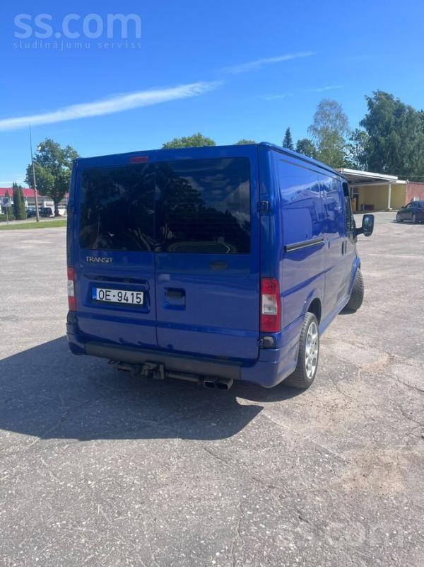 Blue Ford Transit 2007 in Cesis, with an engine capacity of 2.20 L and mileage of 334 thousand km for 4200 €, photo 3 on AUTOMOTO.COM.LV