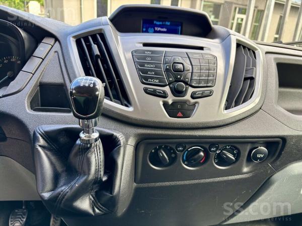 Blue Ford Transit 2015 in Jurmala, with an engine capacity of 2.20 L and mileage of 237 thousand km for 8900 €, photo 10 on AUTOMOTO.COM.LV