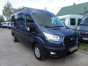 Blue Ford Transit 2019 in Valka, with an engine capacity of 2.00 L and mileage of 146 thousand km for 12700 €, photo  on AUTOMOTO.COM.LV