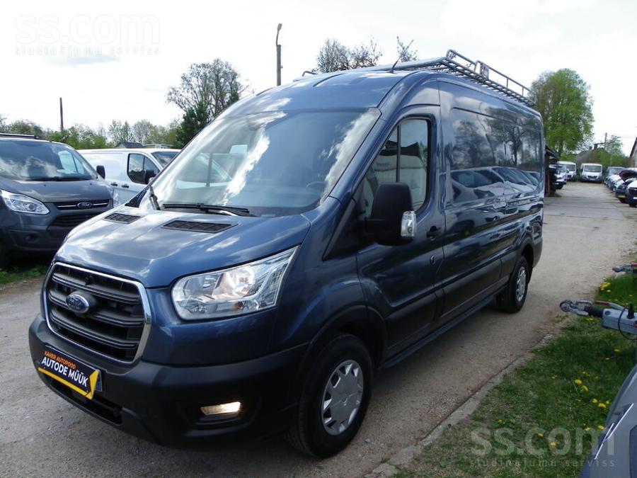 Blue Ford Transit 2019 in Valka, with an engine capacity of 2.00 L and mileage of 146 thousand km for 12700 €, photo 4 on AUTOMOTO.COM.LV
