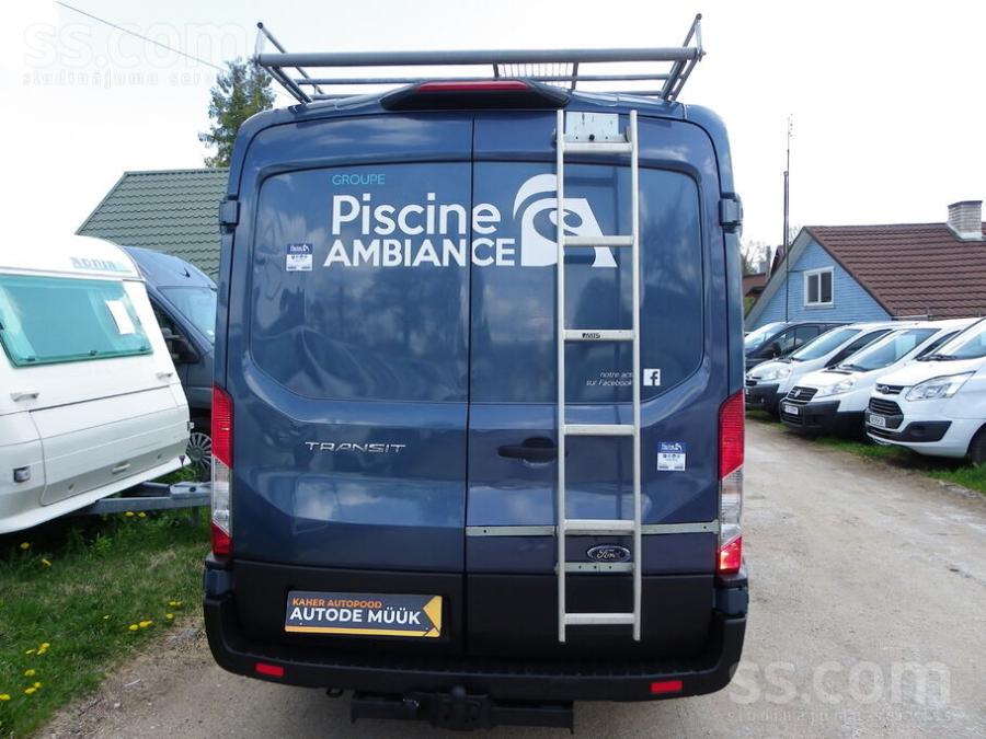 Blue Ford Transit 2019 in Valka, with an engine capacity of 2.00 L and mileage of 146 thousand km for 12700 €, photo 7 on AUTOMOTO.COM.LV