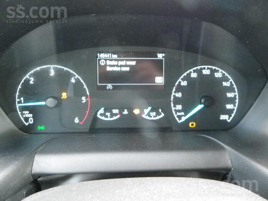 Blue Ford Transit 2019 in Valka, with an engine capacity of 2.00 L and mileage of 146 thousand km for 12700 €, photo 10 on AUTOMOTO.COM.LV
