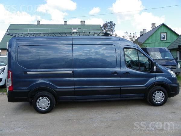 Blue Ford Transit 2019 in Valka, with an engine capacity of 2.00 L and mileage of 146 thousand km for 12700 €, photo 4 on AUTOMOTO.COM.LV