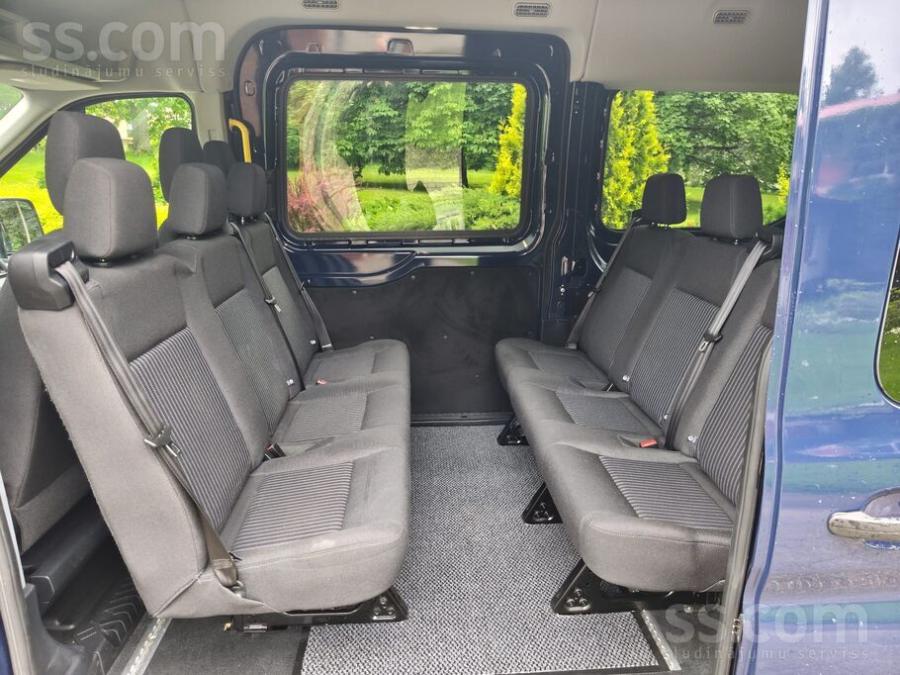 Zils Ford Transit 2019 Aizkraukle, ar dzinēja tilpumu 2.00 L un nobraukumu 284 tūkst. km par 17200 €, foto 8 vietnē AUTOMOTO.COM.LV