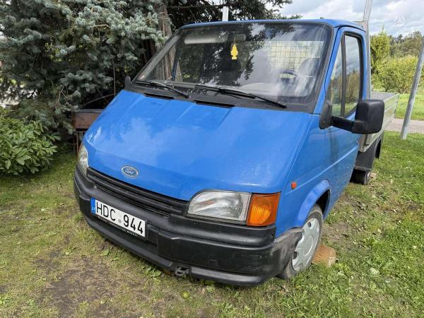 Blue Ford Transit 1991 in Vievis, with an engine capacity of 2.50 L and mileage of 92 thousand km for 1300 €, photo 1 on AUTOMOTO.COM.LV