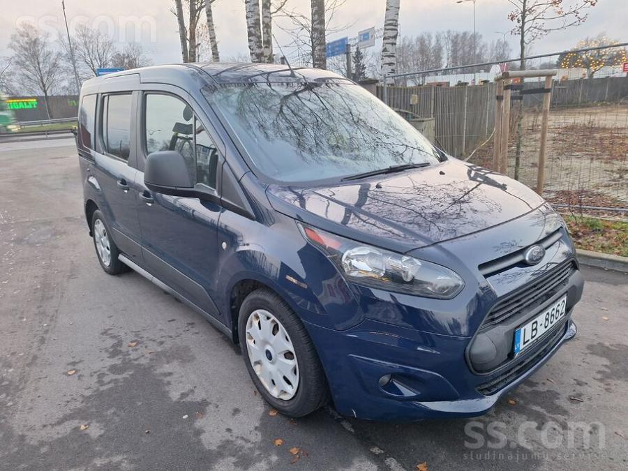 Blue Ford Transit 2017 in Riga, with an engine capacity of 1.50 L and mileage of 202 thousand km for 6350 €, photo 2 on AUTOMOTO.COM.LV