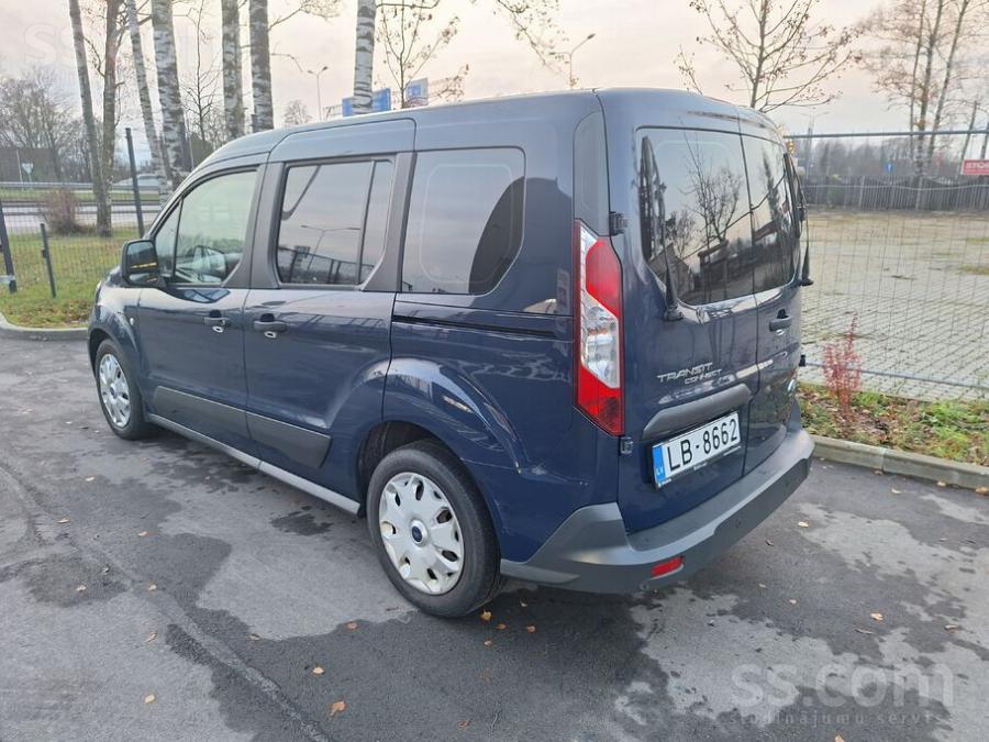 Blue Ford Transit 2017 in Riga, with an engine capacity of 1.50 L and mileage of 202 thousand km for 6350 €, photo 3 on AUTOMOTO.COM.LV