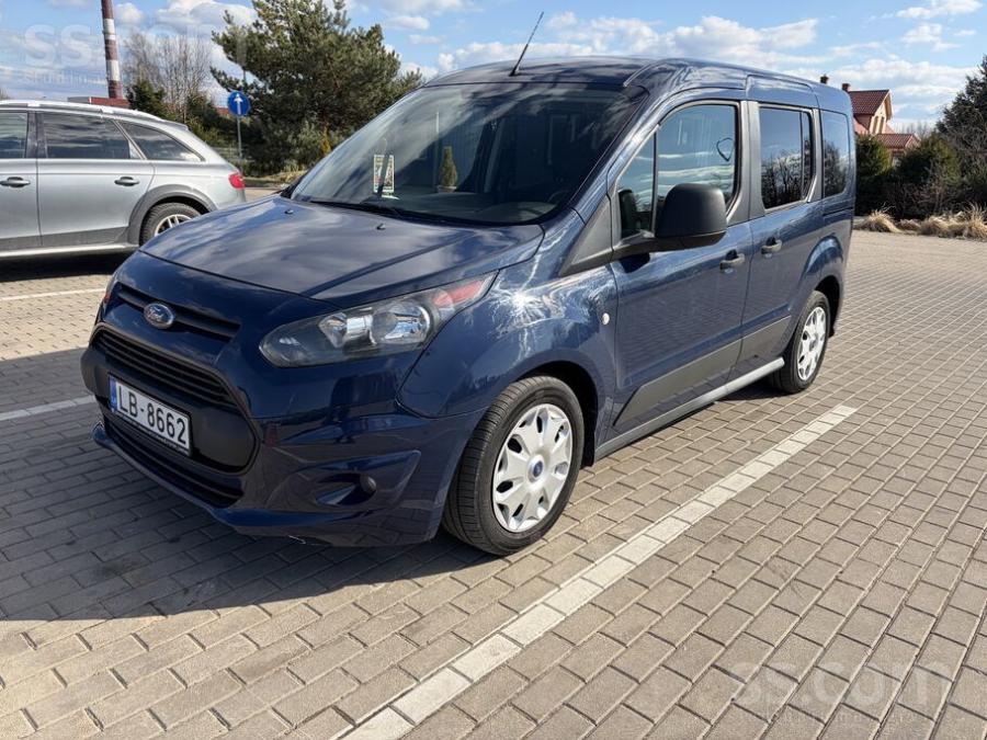 Blue Ford Transit 2017 in Riga, with an engine capacity of 1.50 L and mileage of 206 thousand km for 5450 €, photo 1 on AUTOMOTO.COM.LV