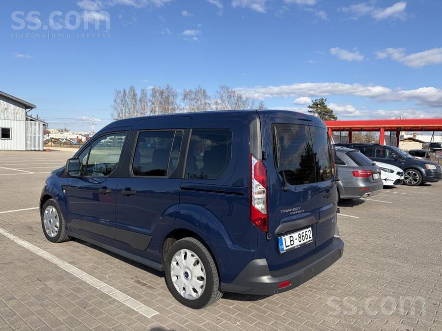 Blue Ford Transit 2017 in Riga, with an engine capacity of 1.50 L and mileage of 206 thousand km for 5450 €, photo 4 on AUTOMOTO.COM.LV
