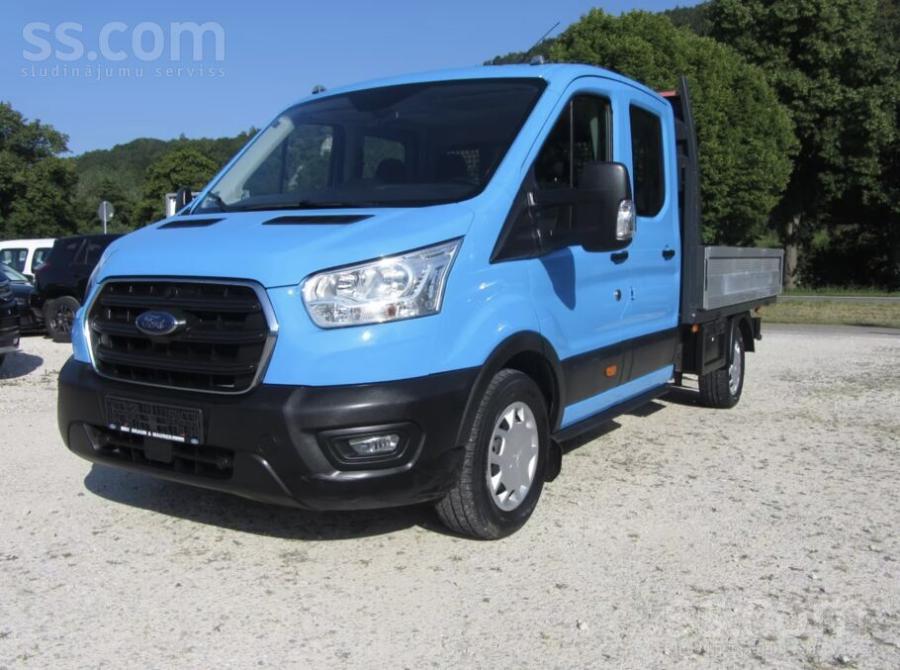 Zils Ford Transit 2022 Rīga, ar dzinēja tilpumu 2.00 L un nobraukumu 65 tūkst. km par 24000 €, foto 1 vietnē AUTOMOTO.COM.LV