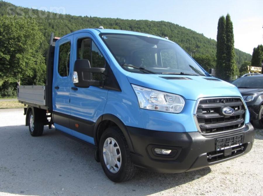 Zils Ford Transit 2022 Rīga, ar dzinēja tilpumu 2.00 L un nobraukumu 65 tūkst. km par 24000 €, foto 3 vietnē AUTOMOTO.COM.LV