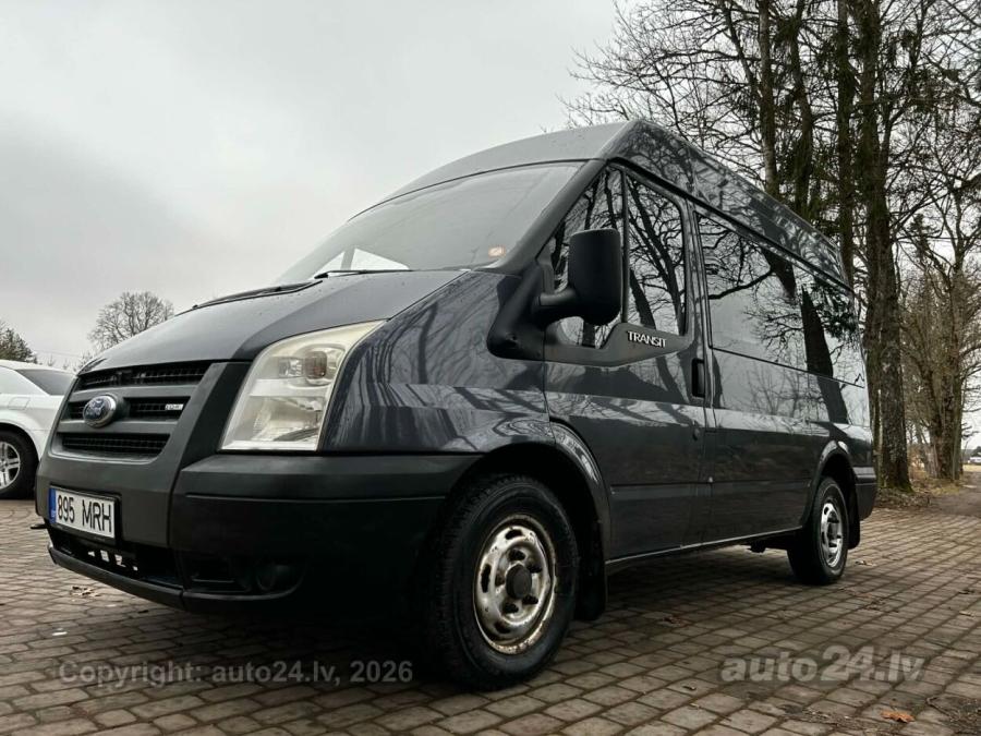 Blue Ford Transit 2008 in Tallinn, with an engine capacity of 2.20 L and mileage of 198 thousand km for 4490 €, photo 3 on AUTOMOTO.COM.LV