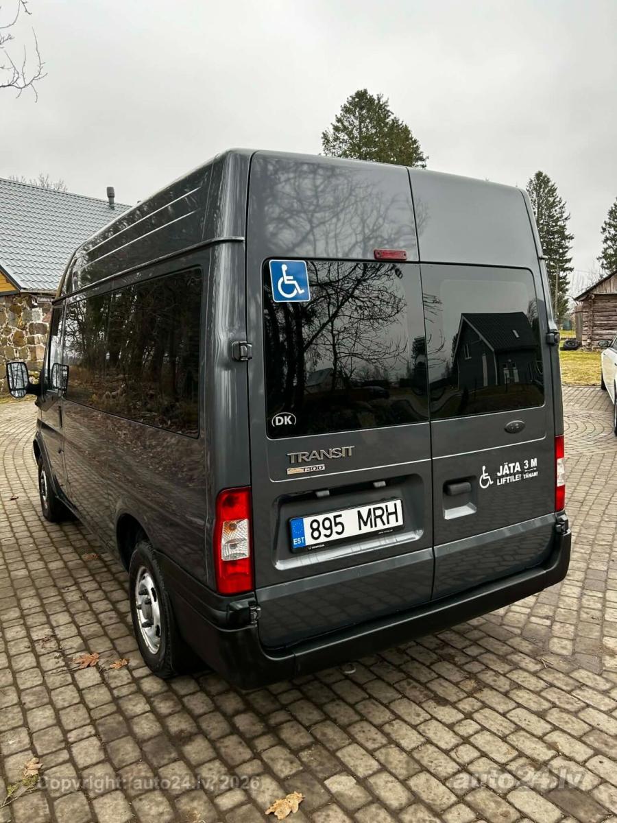 Blue Ford Transit 2008 in Tallinn, with an engine capacity of 2.20 L and mileage of 198 thousand km for 4490 €, photo 15 on AUTOMOTO.COM.LV