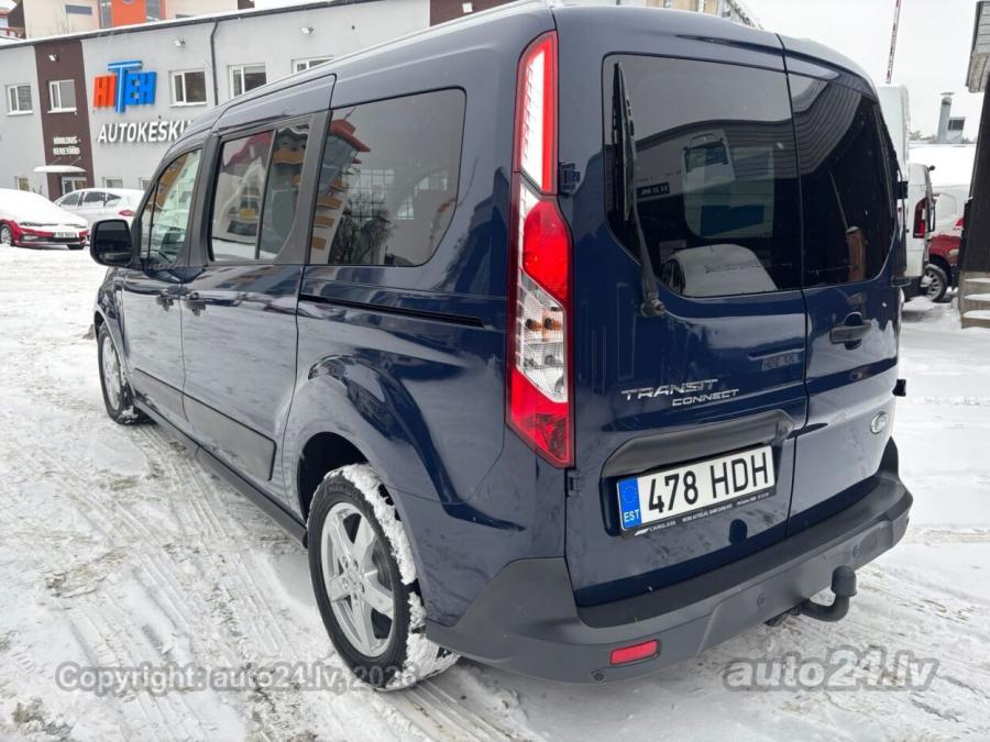 Blue Ford Transit 2015 in Tallinn, with an engine capacity of 1.60 L and mileage of 271 thousand km for 9900 €, photo 7 on AUTOMOTO.COM.LV