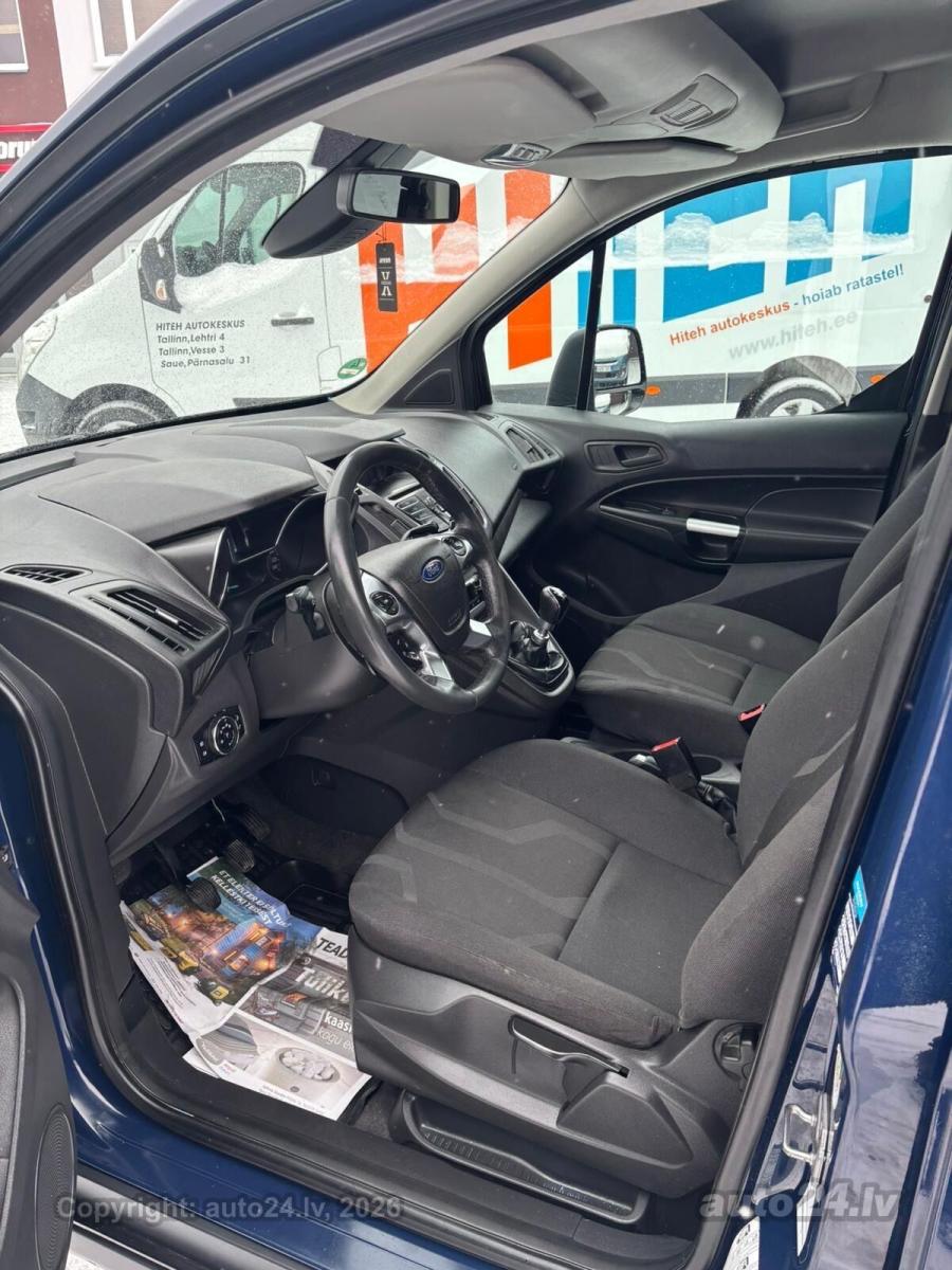 Blue Ford Transit 2015 in Tallinn, with an engine capacity of 1.60 L and mileage of 271 thousand km for 9900 €, photo 14 on AUTOMOTO.COM.LV