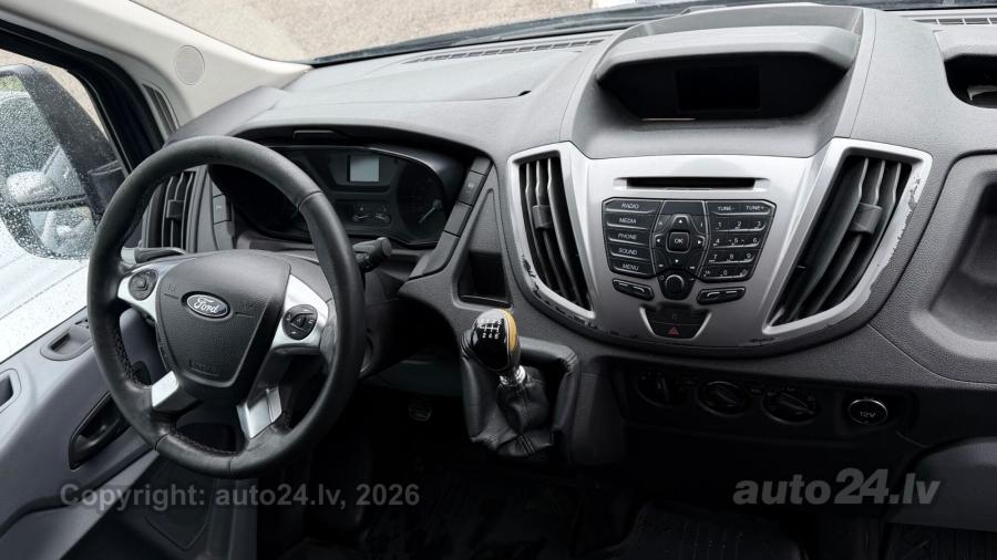 Blue Ford Transit 2017 in Tallinn, with an engine capacity of 2.00 L and mileage of 230 thousand km for 9900 €, photo 19 on AUTOMOTO.COM.LV