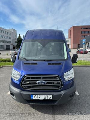 Blue Ford Transit 2017 in Tallinn, with an engine capacity of 2.00 L and mileage of 308 thousand km for 11990 €, photo 3 on AUTOMOTO.COM.LV