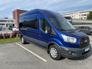 Blue Ford Transit 2017 in Tallinn, with an engine capacity of 2.00 L and mileage of 308 thousand km for 11990 €, photo 11 on AUTOMOTO.COM.LV