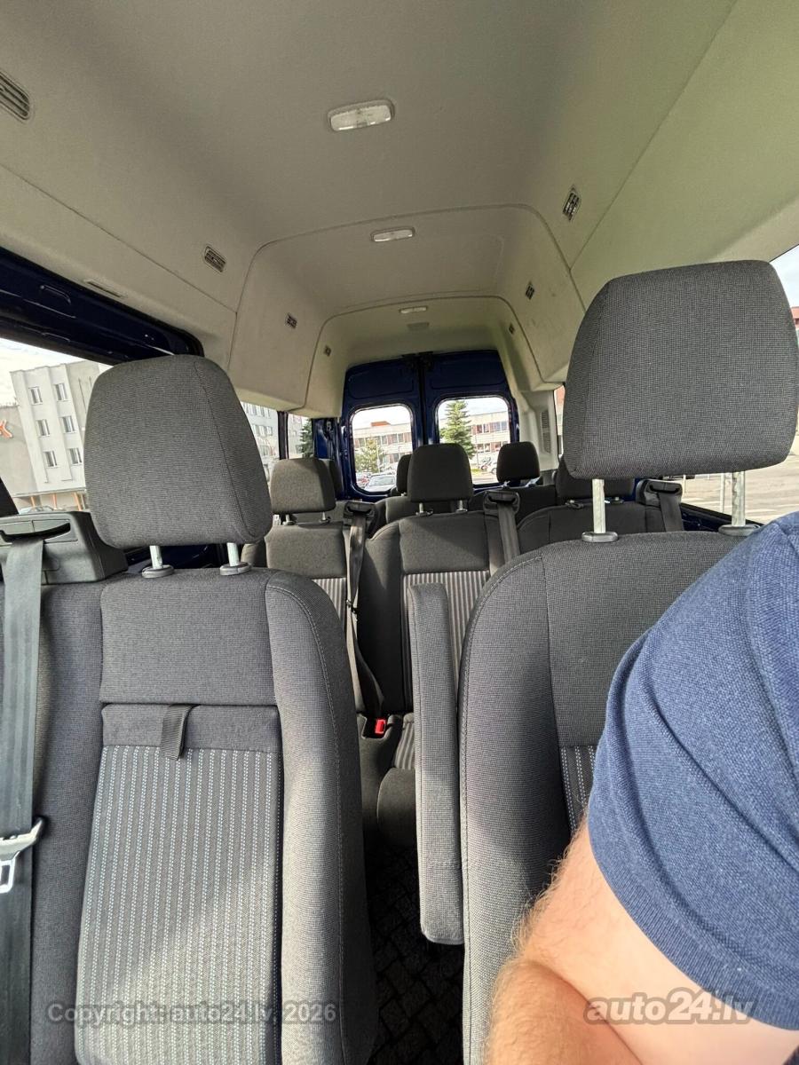 Blue Ford Transit 2017 in Tallinn, with an engine capacity of 2.00 L and mileage of 308 thousand km for 11990 €, photo 17 on AUTOMOTO.COM.LV