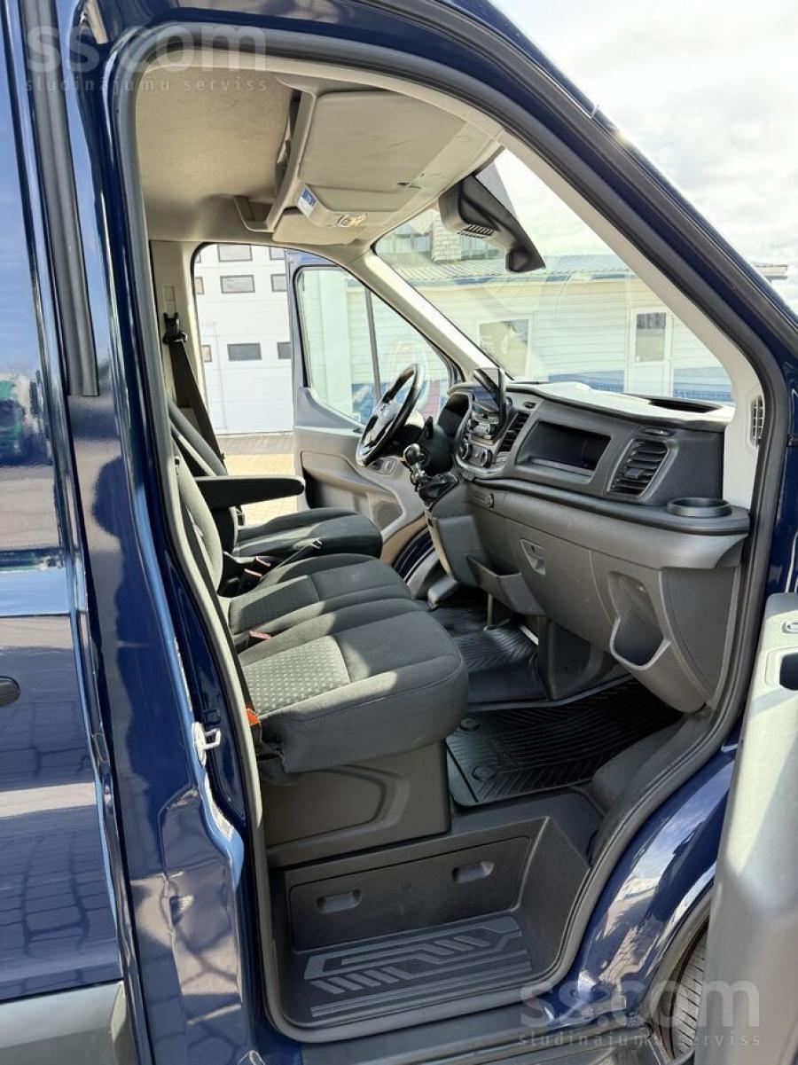 Blue Ford Transit 2020 in Valka, with an engine capacity of 2.00 L and mileage of 263 thousand km for 11999 €, photo 22 on AUTOMOTO.COM.LV