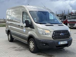 Brown Ford Transit 2016 in Taurage, with an engine capacity of 2.00 L and mileage of 347 thousand km for 6400 €, photo 3 on AUTOMOTO.COM.LV