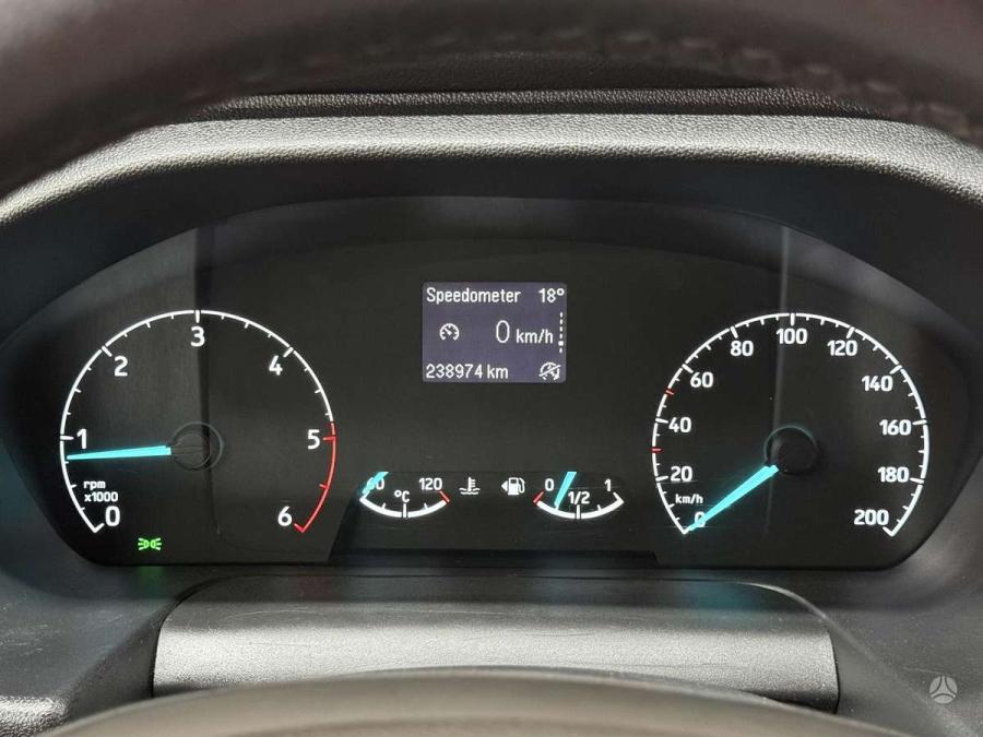 Brown Ford Transit 2019 in Marijampole, with an engine capacity of 2.00 L and mileage of 239 thousand km for 13200 €, photo 16 on AUTOMOTO.COM.LV