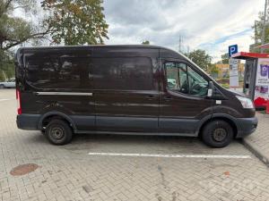 Brown Ford Transit 2015 in Riga, with an engine capacity of 2.20 L and mileage of 258 thousand km for 4840 €, photo 4 on AUTOMOTO.COM.LV