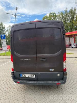 Brown Ford Transit 2015 in Riga, with an engine capacity of 2.20 L and mileage of 258 thousand km for 4840 €, photo 6 on AUTOMOTO.COM.LV