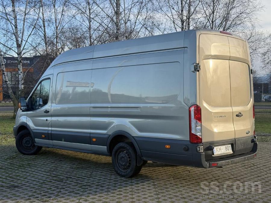 Brown Ford Transit 2016 in Riga, with an engine capacity of 2.00 L and mileage of 450 thousand km for 8499 €, photo 3 on AUTOMOTO.COM.LV