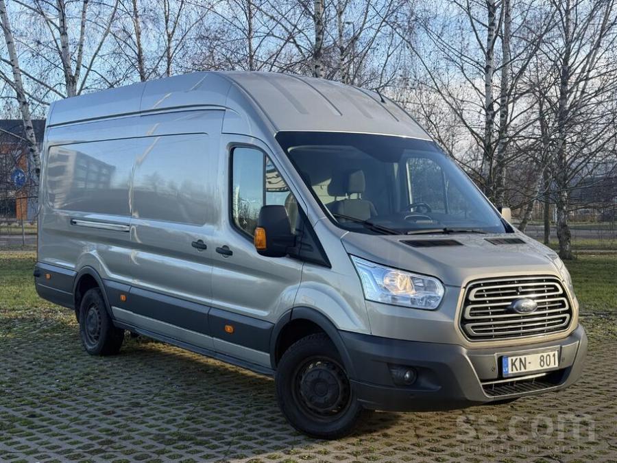 Brown Ford Transit 2016 in Riga, with an engine capacity of 2.00 L and mileage of 450 thousand km for 8499 €, photo 7 on AUTOMOTO.COM.LV