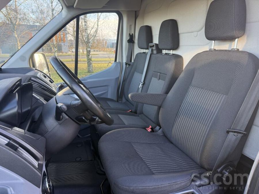 Brown Ford Transit 2016 in Riga, with an engine capacity of 2.00 L and mileage of 450 thousand km for 8499 €, photo 11 on AUTOMOTO.COM.LV