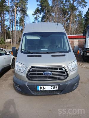 Brown Ford Transit 2016 in Daugavpils, with an engine capacity of 2.00 L and mileage of 386 thousand km for 8200 €, photo  on AUTOMOTO.COM.LV