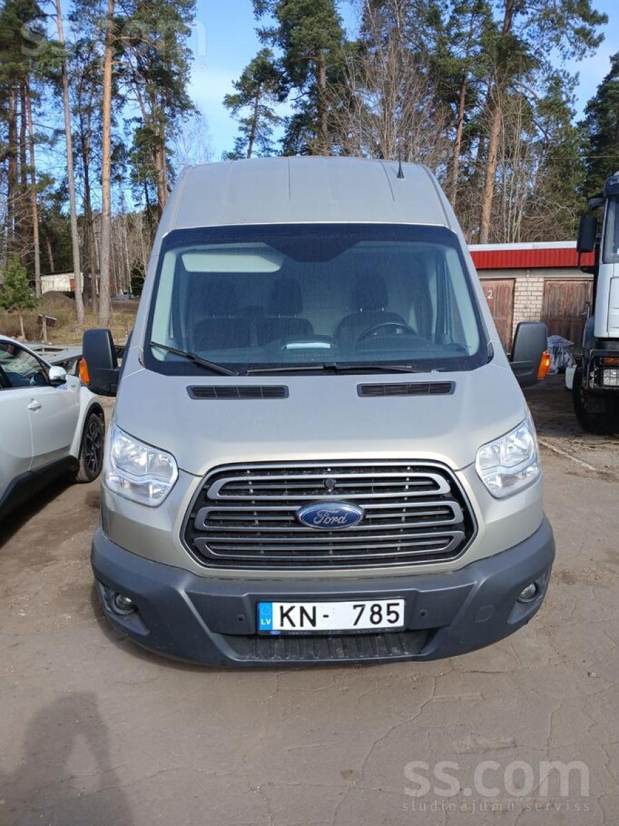 Brown Ford Transit 2016 in Daugavpils, with an engine capacity of 2.00 L and mileage of 386 thousand km for 8200 €, photo 1 on AUTOMOTO.COM.LV
