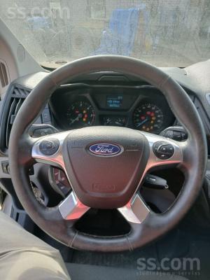 Brown Ford Transit 2016 in Daugavpils, with an engine capacity of 2.00 L and mileage of 386 thousand km for 8200 €, photo 5 on AUTOMOTO.COM.LV