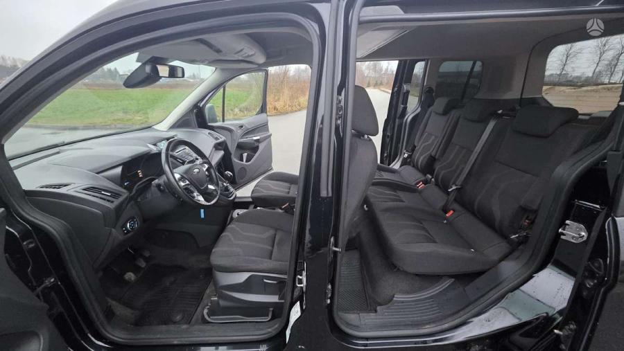 Black Ford Transit Connect 2015 in Klaipeda, with an engine capacity of 1.60 L and mileage of 239 thousand km for 5990 €, photo 2 on AUTOMOTO.COM.LV