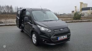 Black Ford Transit Connect 2015 in Klaipeda, with an engine capacity of 1.60 L and mileage of 239 thousand km for 5990 €, photo 17 on AUTOMOTO.COM.LV