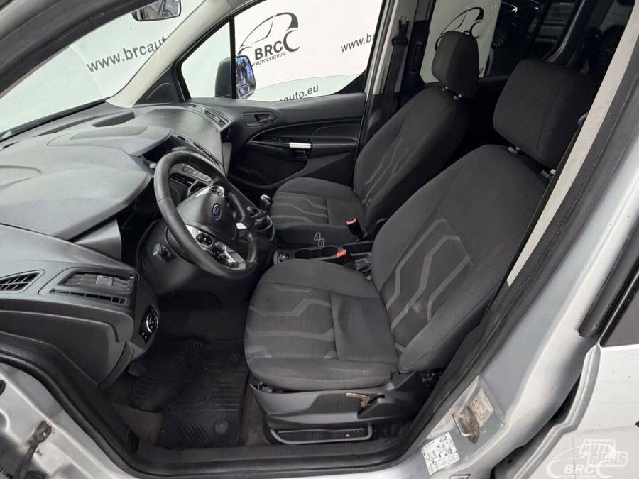 Pelēks Ford Transit Connect 2017 Avižieniai, ar dzinēja tilpumu 1.50 L un nobraukumu 294 tūkst. km par 5900 €, foto 19 vietnē AUTOMOTO.COM.LV