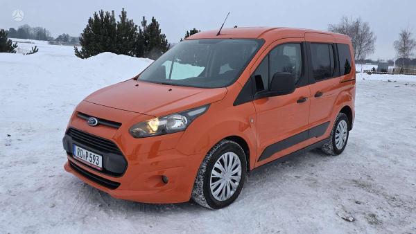 Orange Ford Transit Connect 2016 in Klaipeda, with an engine capacity of 1.60 L and mileage of 276 thousand km for 4990 €, photo 5 on AUTOMOTO.COM.LV