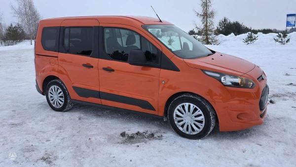 Orange Ford Transit Connect 2016 in Klaipeda, with an engine capacity of 1.60 L and mileage of 276 thousand km for 4990 €, photo 10 on AUTOMOTO.COM.LV