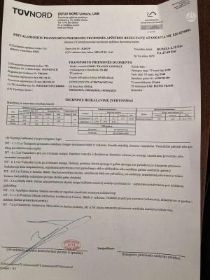 Белый Форд Транзит Коннект 2012 в Вильнюс, объемом двигателя 1.75 л и пробегом 193 тыс. км за 1350 €, фото 25 на AUTOMOTO.COM.LV