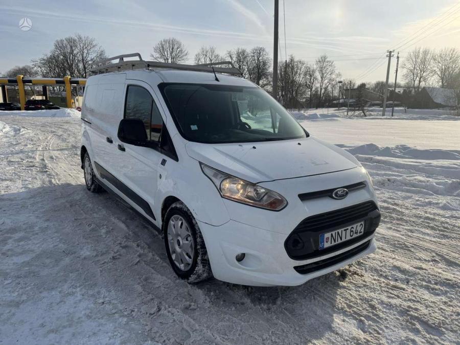 White Ford Transit Connect 2014 in Kaunas, with an engine capacity of 1.60 L and mileage of 265 thousand km for 4850 €, photo 1 on AUTOMOTO.COM.LV