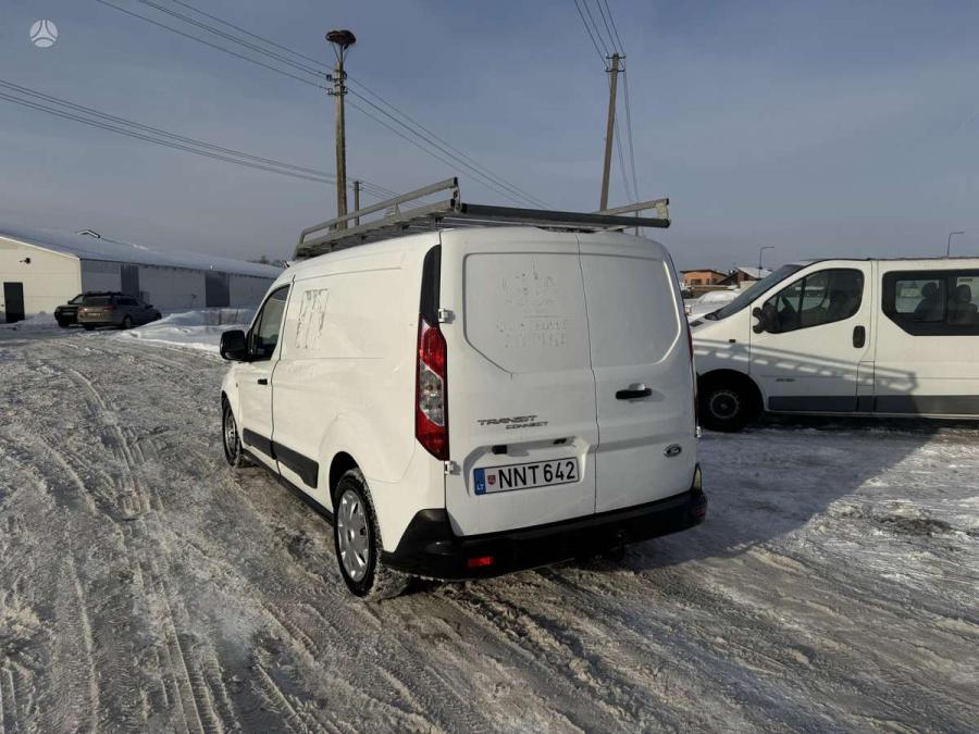 White Ford Transit Connect 2014 in Kaunas, with an engine capacity of 1.60 L and mileage of 265 thousand km for 4850 €, photo 4 on AUTOMOTO.COM.LV